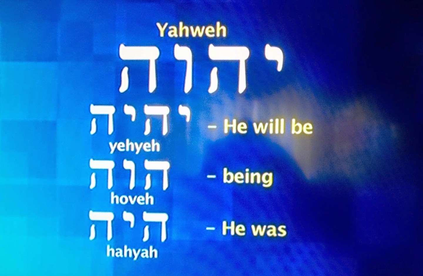 The Name Of God: YHVH [יהוה] – Emmaus Road Ministries