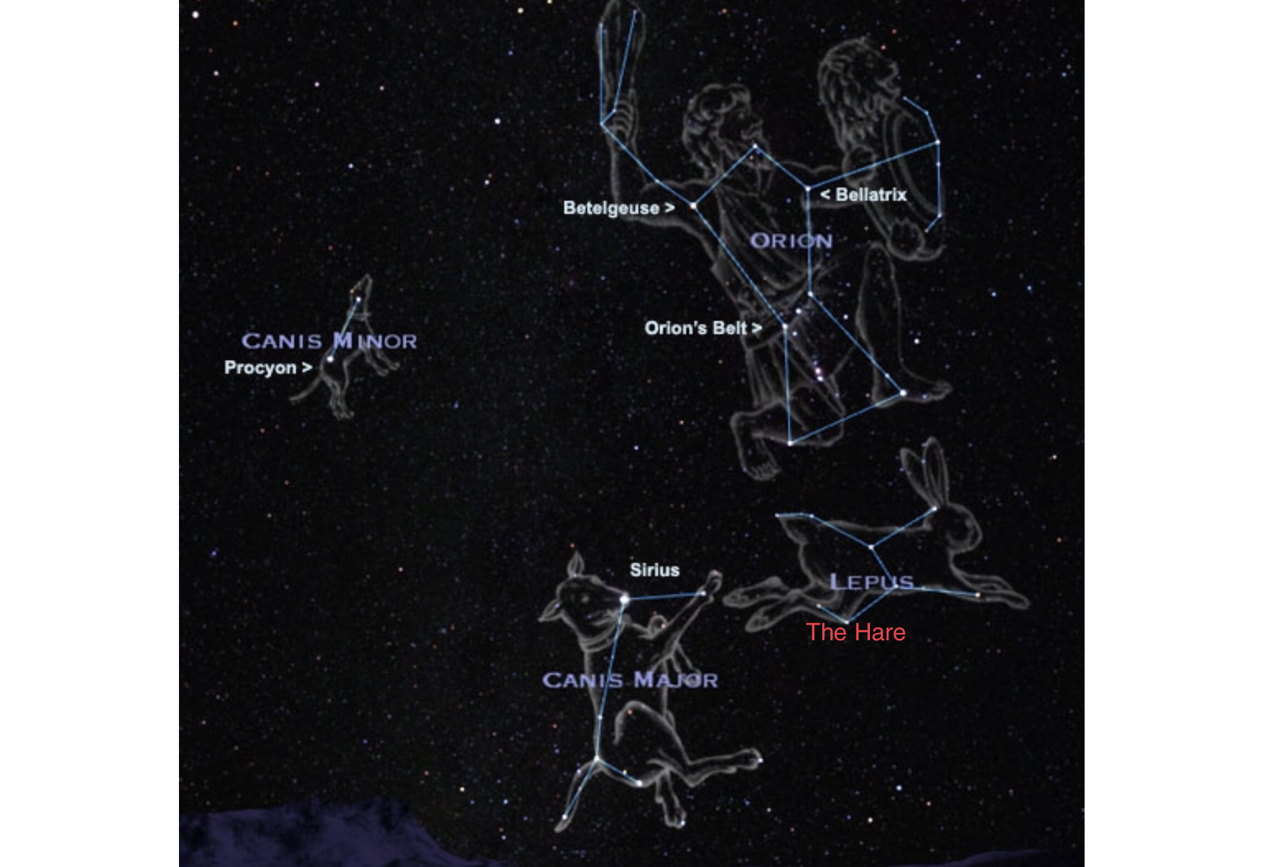 The REAL Story In The Stars Part 33: Lepus, The Hare. – Emmaus Road ...